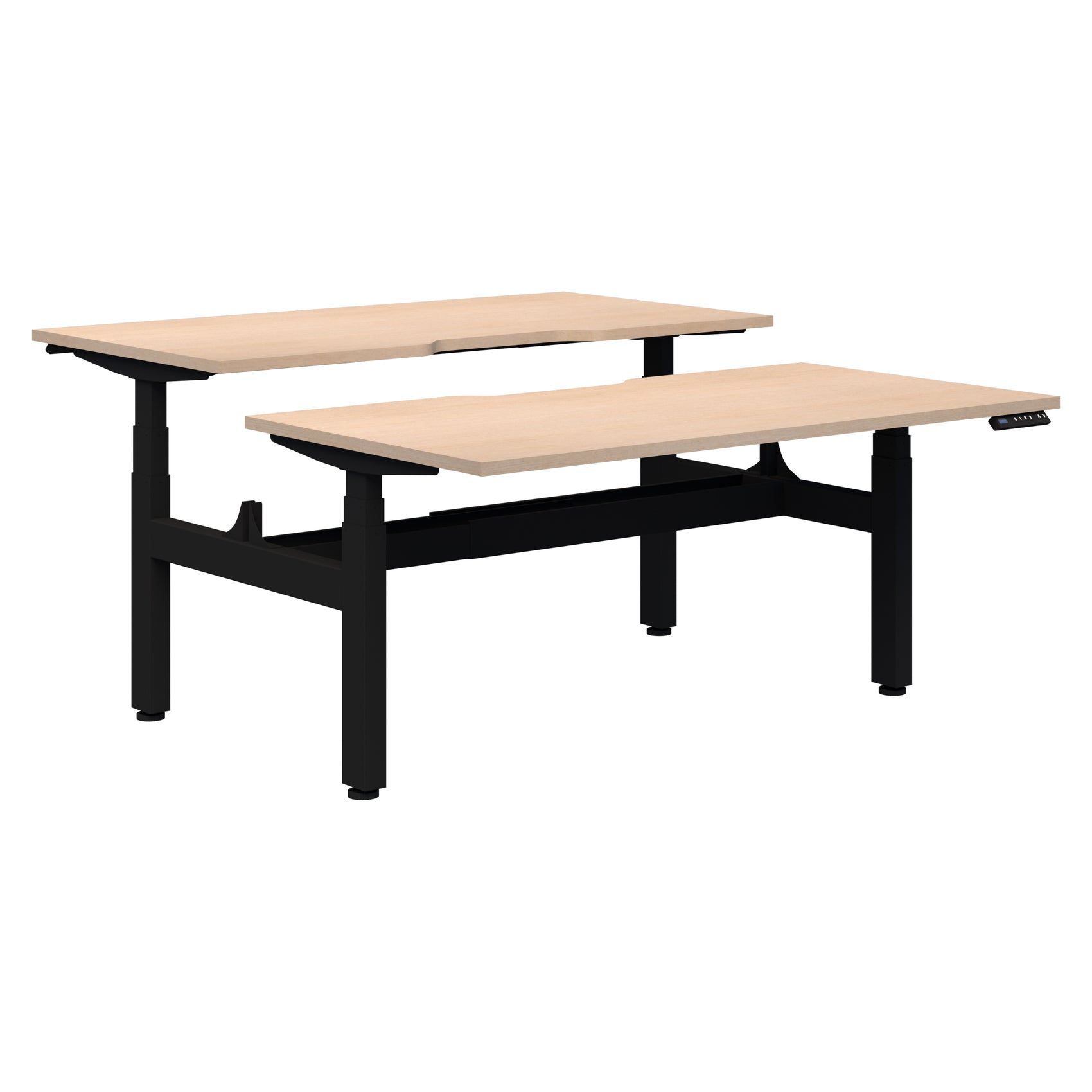 Summit II Electric Back-to-Back 2 Pod Desk – Accent Group NZ Ltd